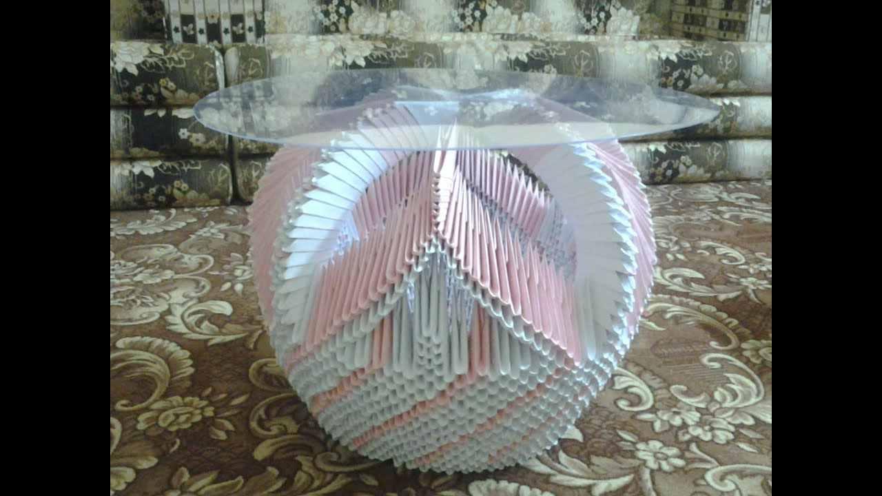 Origami Basket Tutorial & My Origami Collection - YouTube