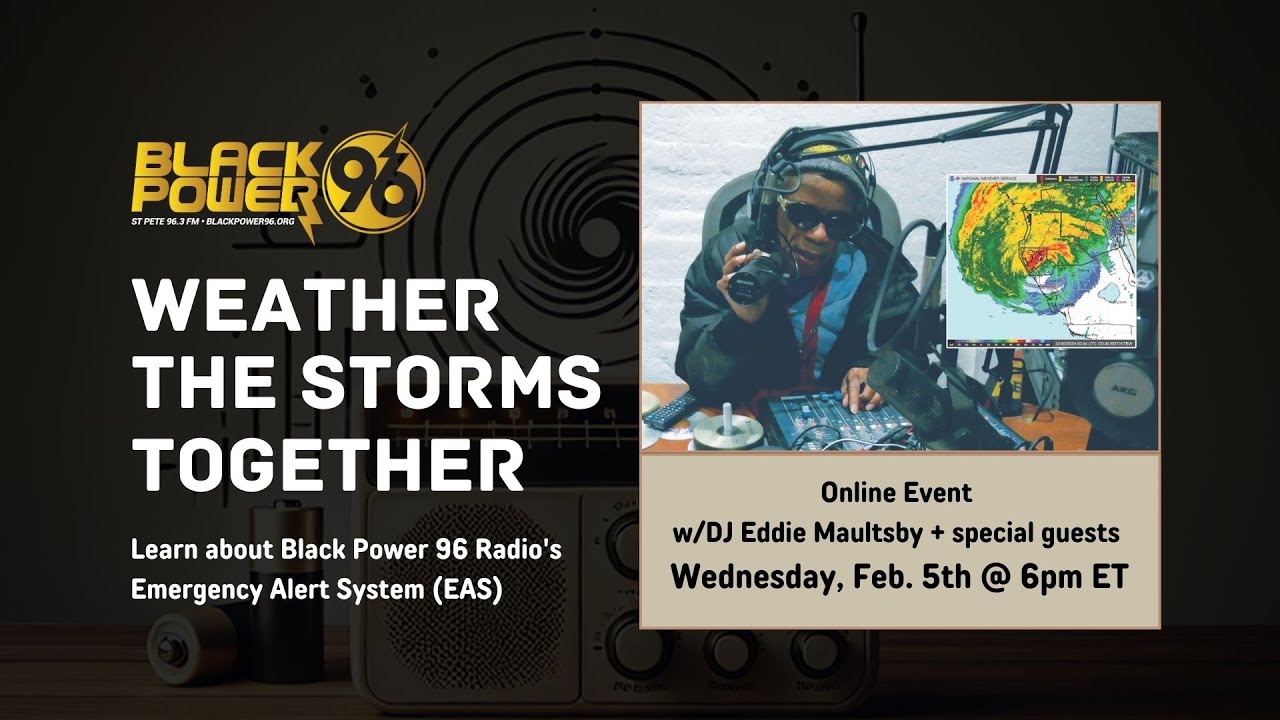 Weather the Storms Together with Black Power 96 Radio - YouTube