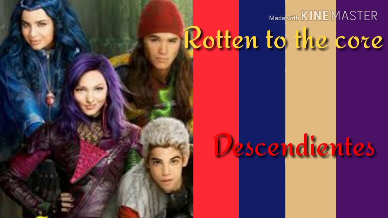 Descendientes | Rotten to the core lyrics - YouTube
