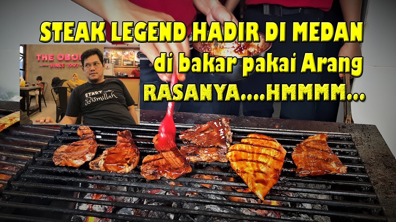 The Obonk Steak, Resto Steak Bakar Dengan Arang - YouTube