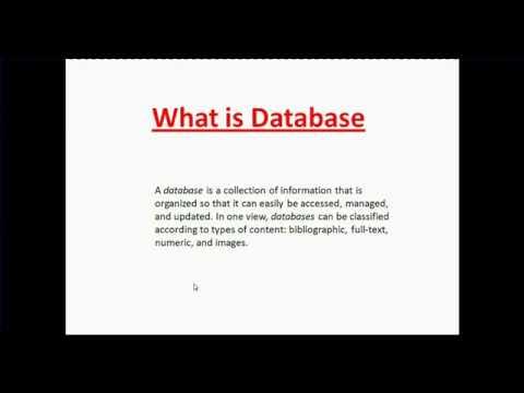 what is SQL Server database - YouTube