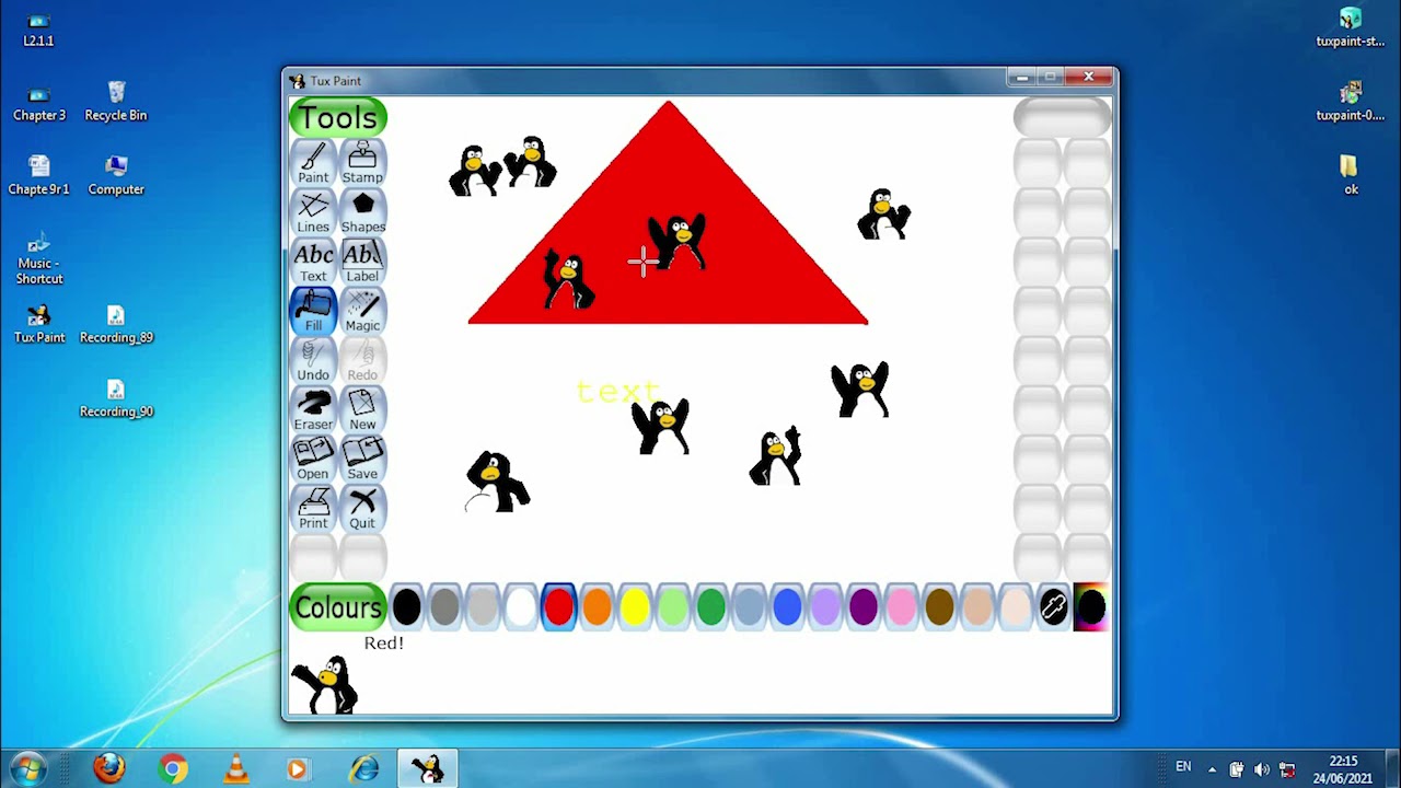 Chapter 3 FUN WITH TUX PAINT - YouTube