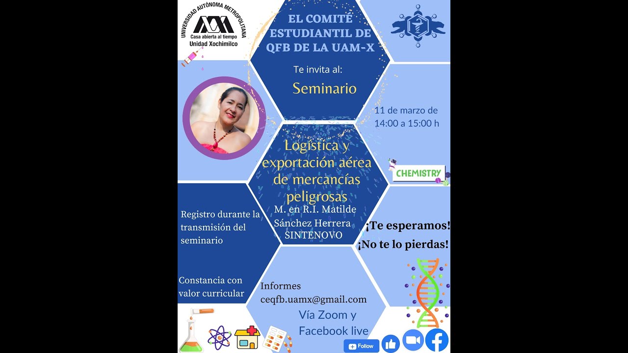 Seminario 4 del Ciclo de Seminarios de QFB de la UAM-Xvideo1116916968 ...