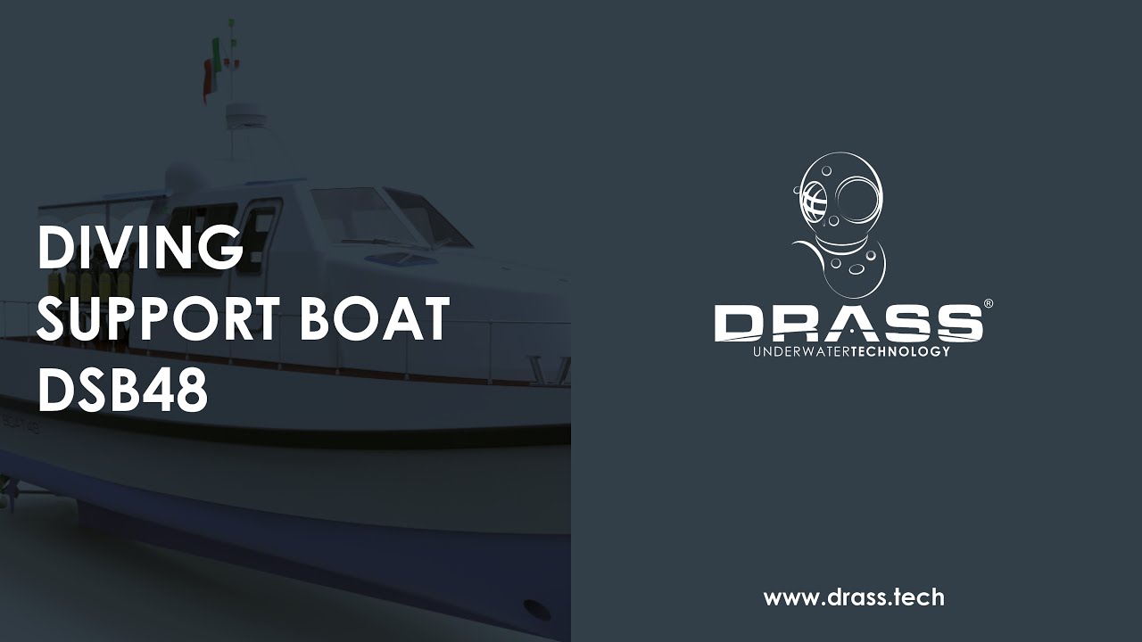 DRASS Diving Support Boat DSB48 - YouTube