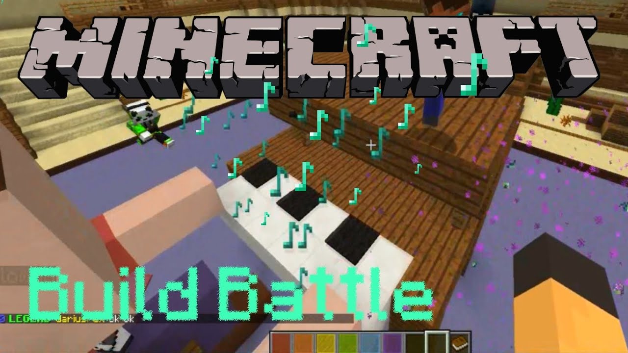 Minecraft *Build Battle* O Piano! - YouTube