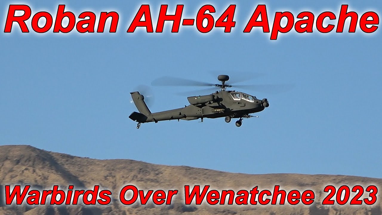 Ramahan's Roban AH-64 Apache Scale Helicopter at Warbirds Over ...