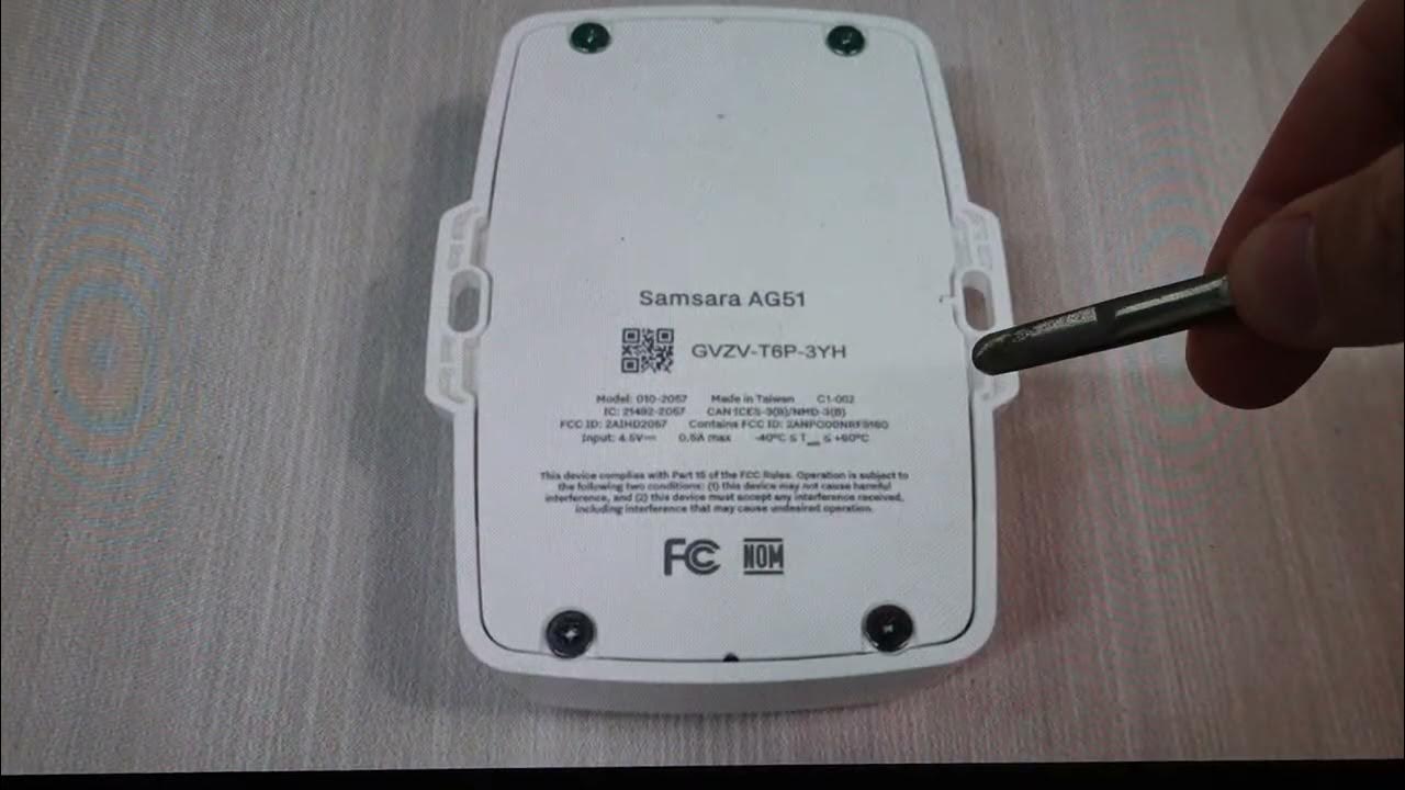 Samsara AG51 Tracker | How to Replace Batteries - YouTube