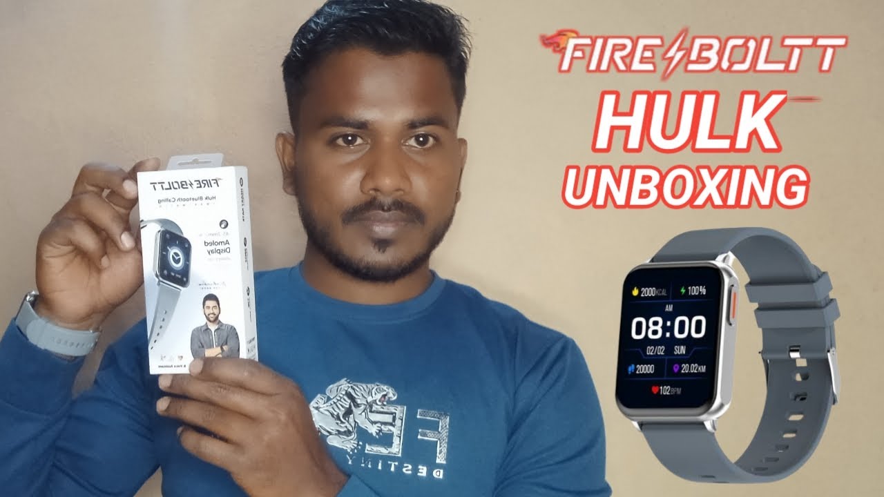Fire Boltt Hulk | Smartwatch | Bluetooth Calling | Amoled Display ...