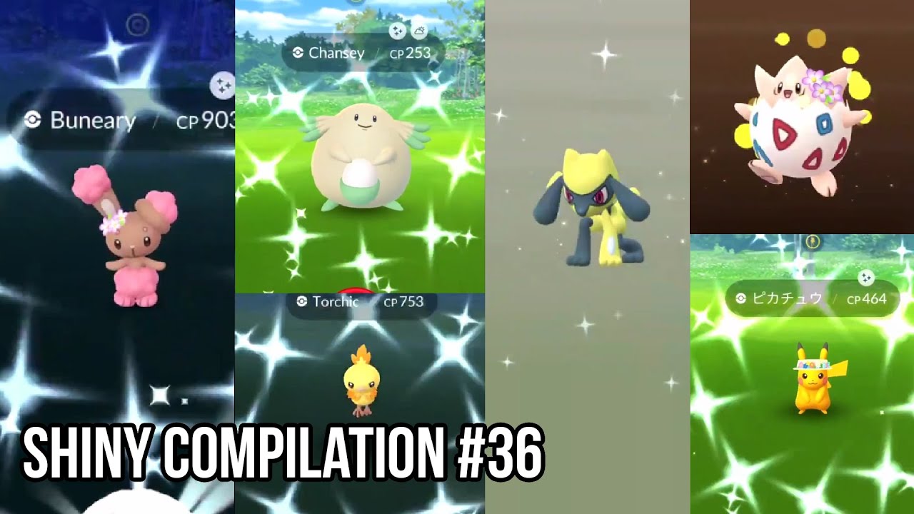 SPRING EVENT SHINIES Part 2 - PokemonGO Shiny Encounter Compilation #36 ...