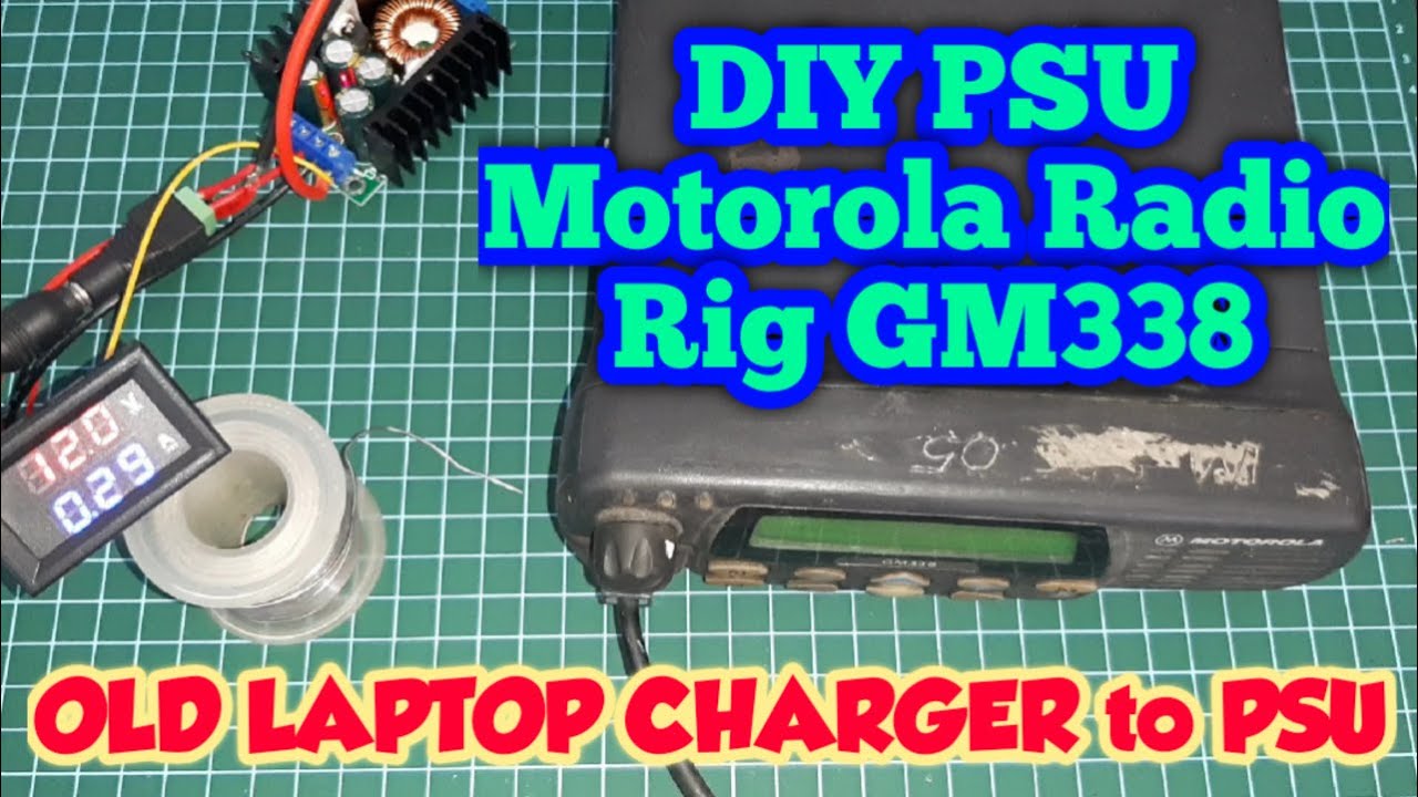 🔴DIY Cheap PSU for Radio Rig Motorola GM338 | Membuat Power suppy Rig ...