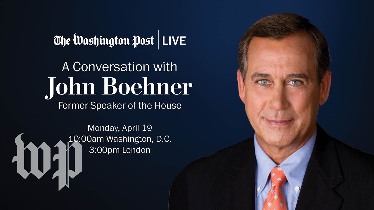 Former House Speaker John Boehner on his new book and the Republican ...