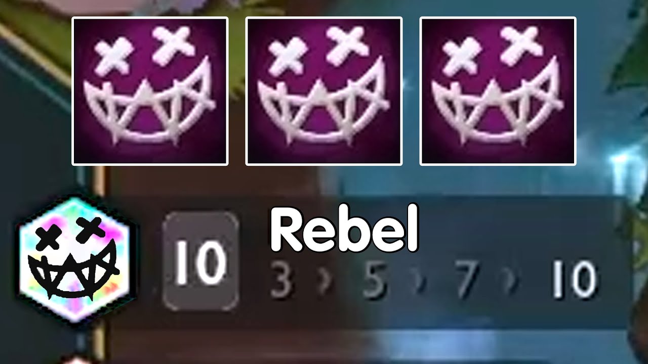 Auto Win !? 10 Rebel !? | TFT Set 13 - YouTube