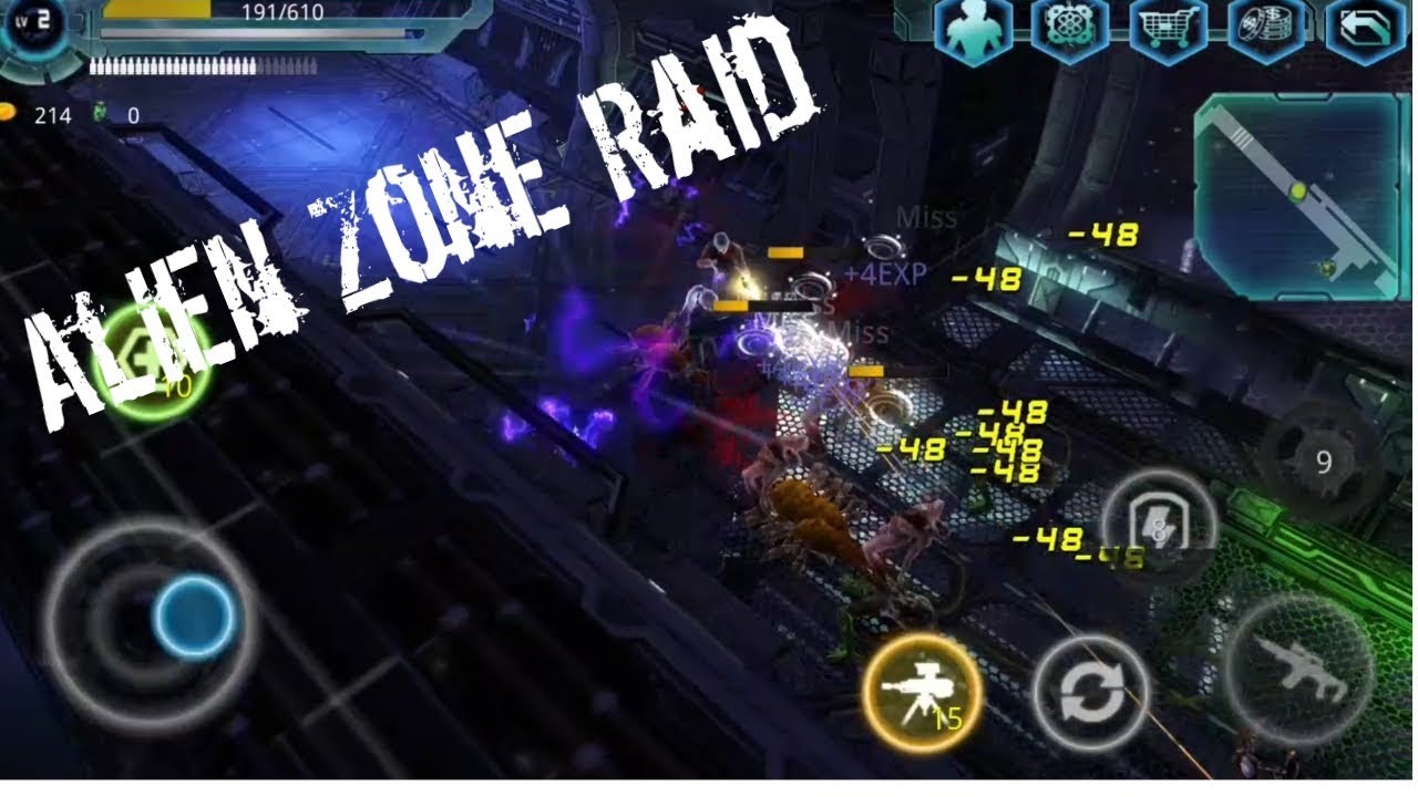 Alien Zone Raid Gameplay - YouTube