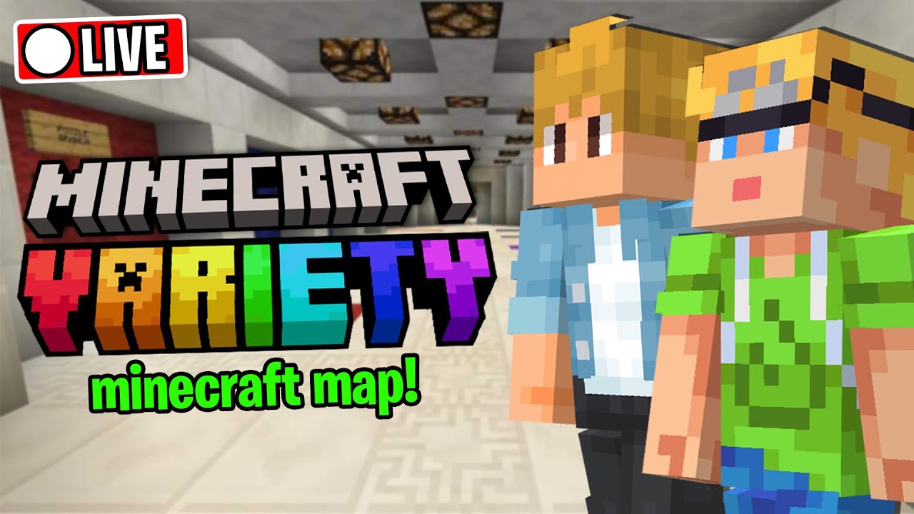 MINECRAFT VARIETY!! w/ InTheLittleWood - YouTube