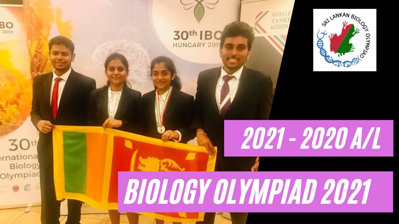 Sri Lankan Biology Olympiad - 2021 හා 2020 A/L උසස් පෙළ සිසුන් සදහා ජීව ...