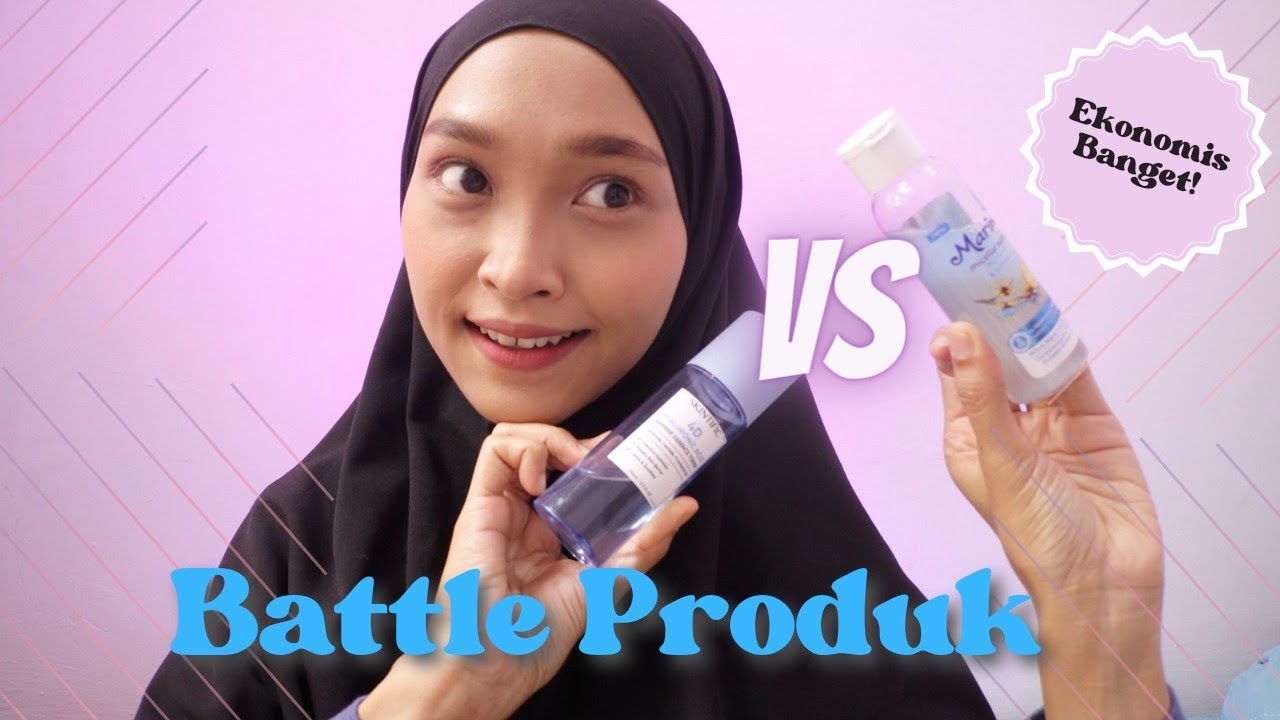 BATTLE MICELLAR WATER MARINA VS SKINTIFIC HYALURONIC ACID TONER - YouTube