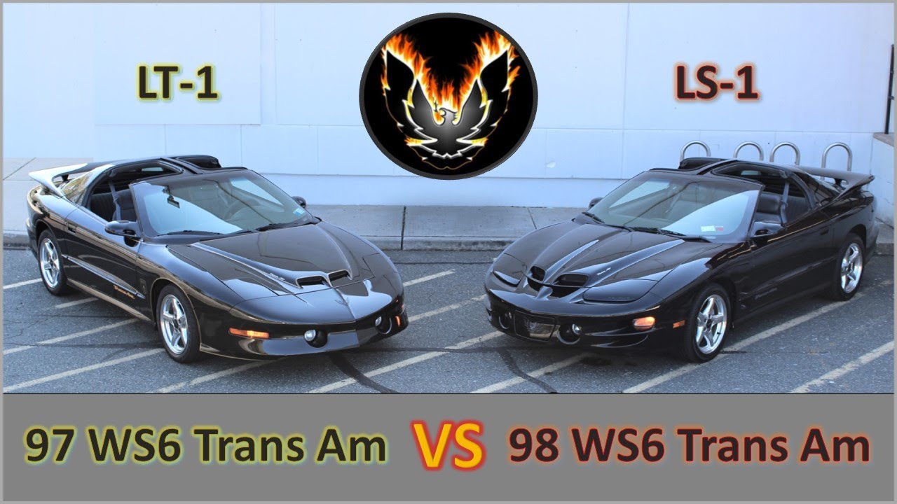 97 WS6 LT1 VS 98 WS6 LS1 - YouTube