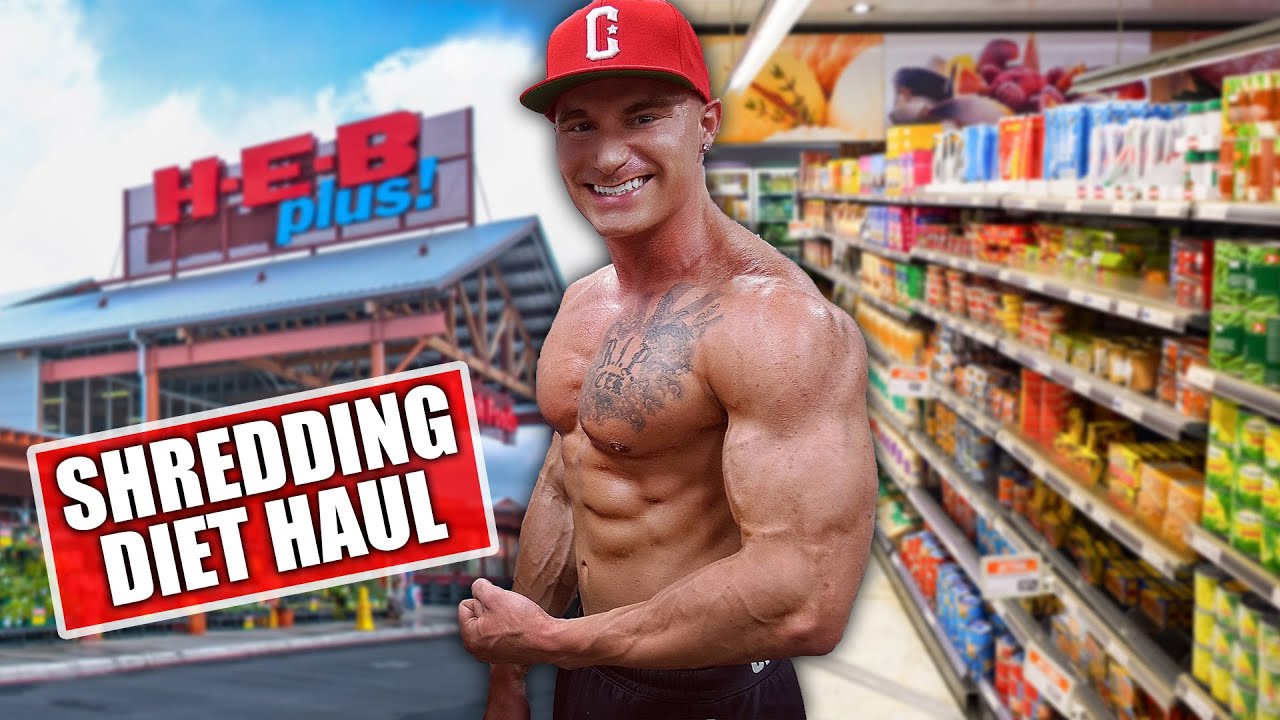 WHAT I BUY TO GET SHREDDED & BUILD MUSCLE | Full HEB Grocery Trip ...