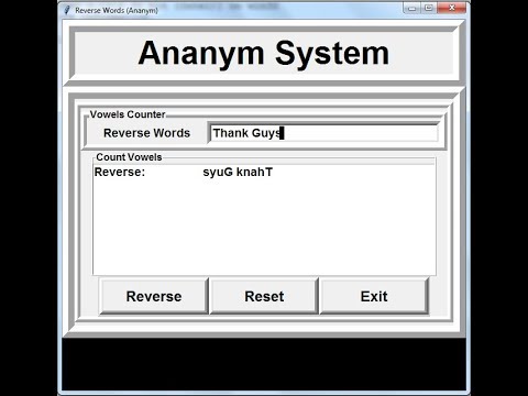 How to Create a GUI Reverse Cipher in Python - YouTube