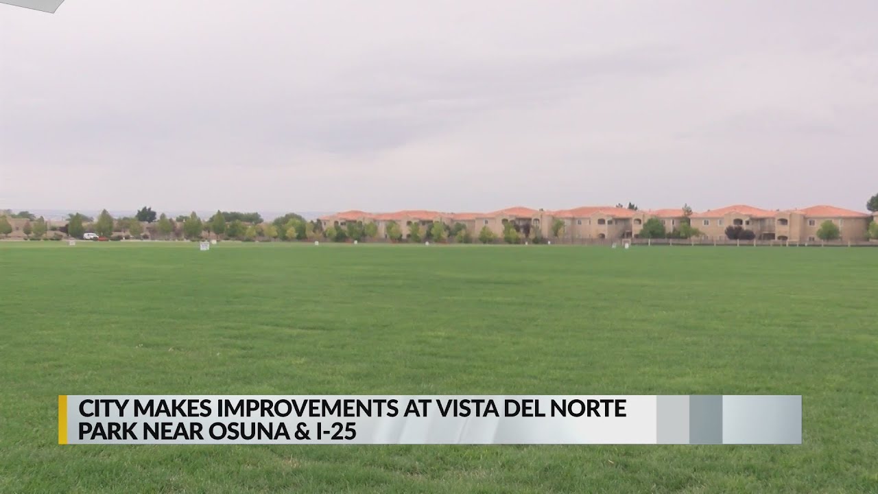 City makes improvements at Vista Del Norte Park - YouTube
