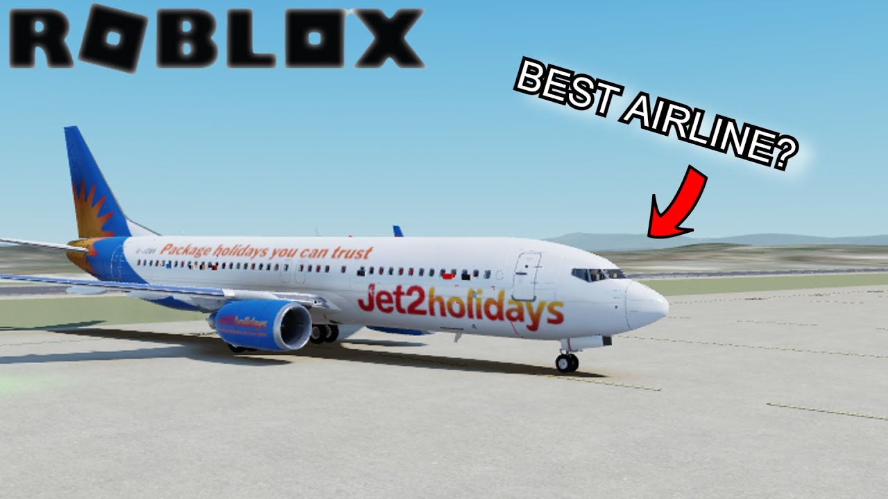 ROBLOX MOST REALISTIC AIRLINE? Jet2 Economy Review - YouTube