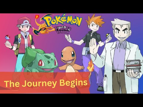 The Journey Begins! Bulbasaur Vs Charmander - POKEMON: Fire Red (GBA ...