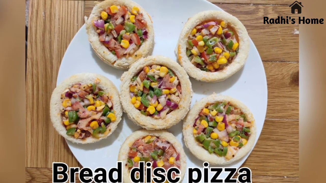Bread pizza disc | Bread disc pizza #Breadpizza #Breadpizzadisc - YouTube