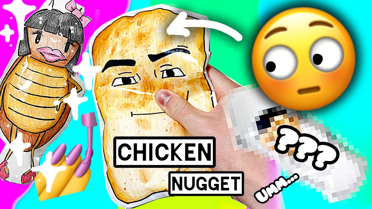 making the most CURSED paper squishies... 💀💀 - YouTube