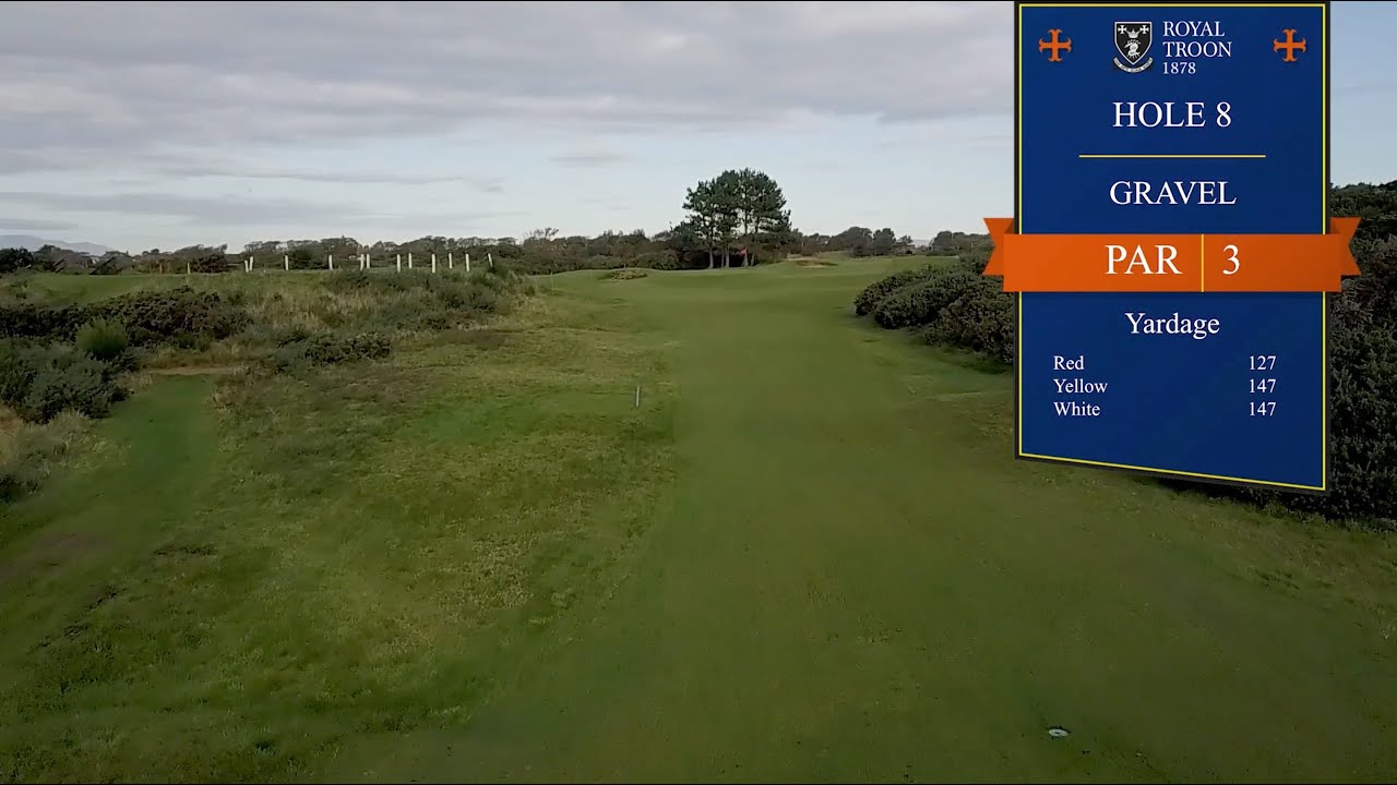 Hole 8: Gravel - Portland Course, Royal Troon Golf Club (2020) - YouTube