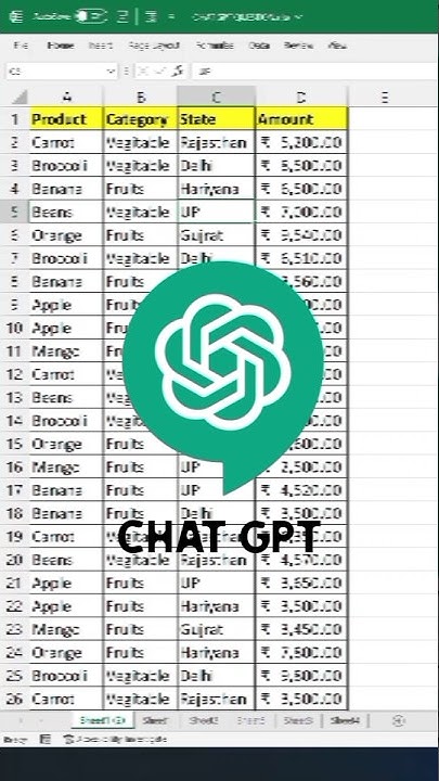 🔥Time Saving Chat Gpt Tips in Excel #excel #shorts #chatgpt - YouTube