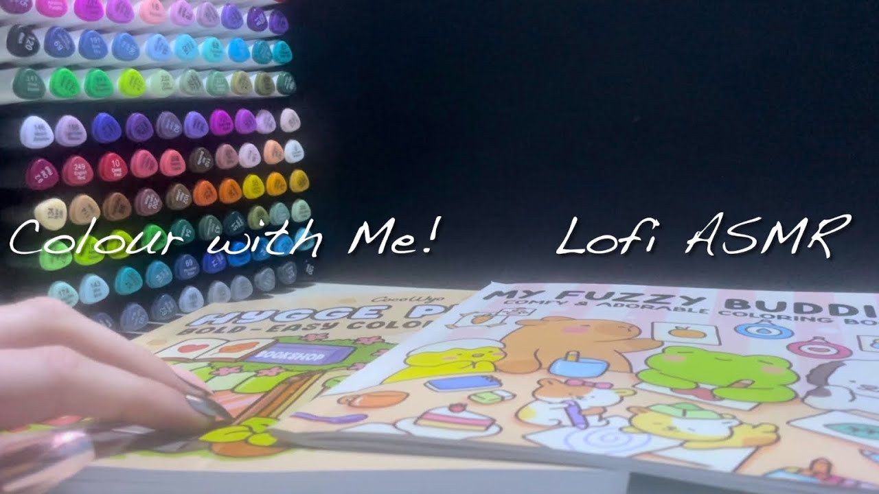 [ASMR] Colour with Me! - YouTube