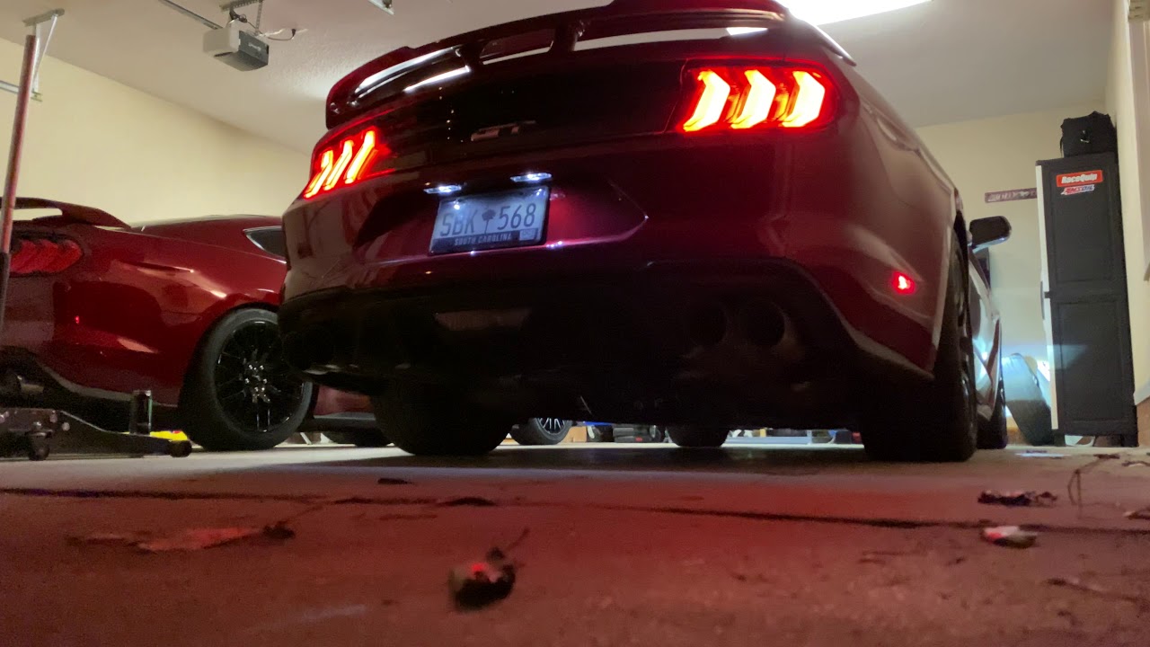 Texas Speed LT Headers and MBRP Race Exhaust 2019 Mustang GT - YouTube