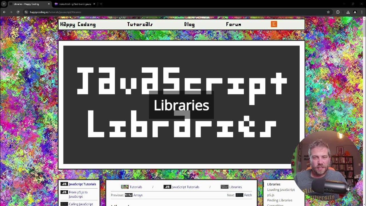 JavaScript Libraries - Intro to Web Dev Fall 2024 - YouTube