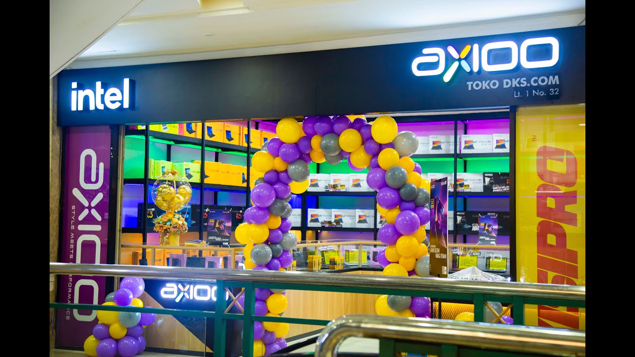 GRAND LAUNCHING AXIOO #1 DI INDONESIA @Toko Orion Dusit Mangga Dua Mall ...
