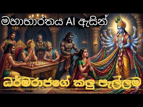 මහාභාරතය 08 | ධර්මරාජගේ කළු පැල්ලම - ද්‍රෞපදීගේ අවමානය | Mahabharata Episode 08