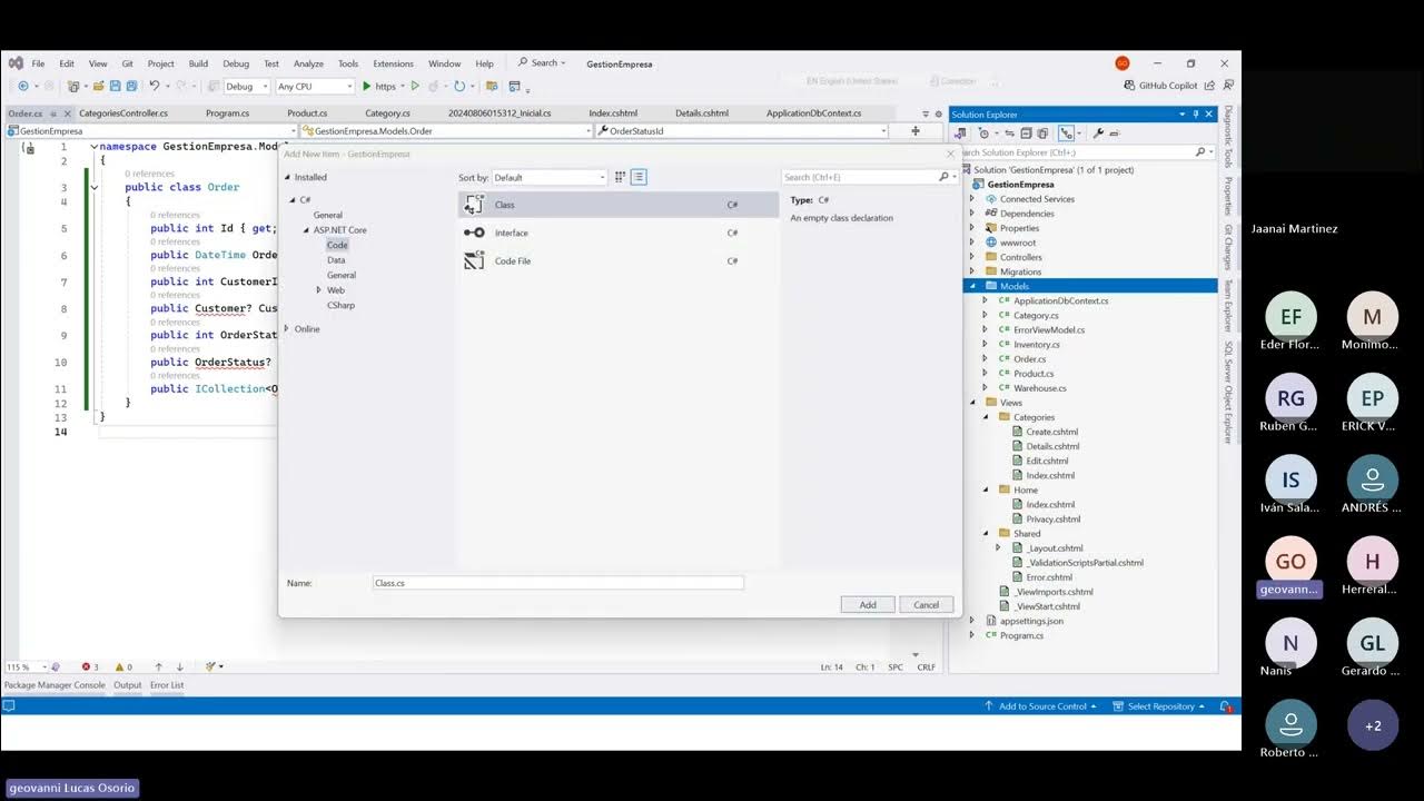Taller ASP NET CORE MVC Data Annotations y Scaffolding - YouTube