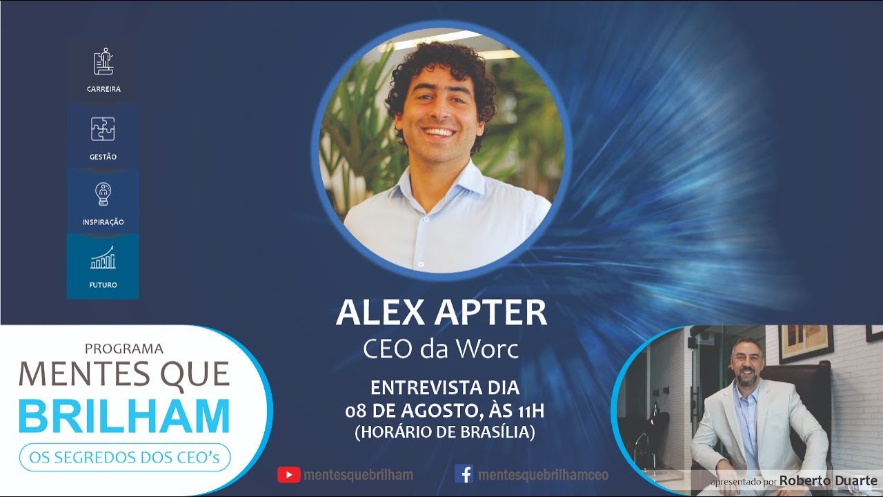 [Mentes que Brilham - Os Segredos dos CEO's] - E84 - Alex Apter - YouTube