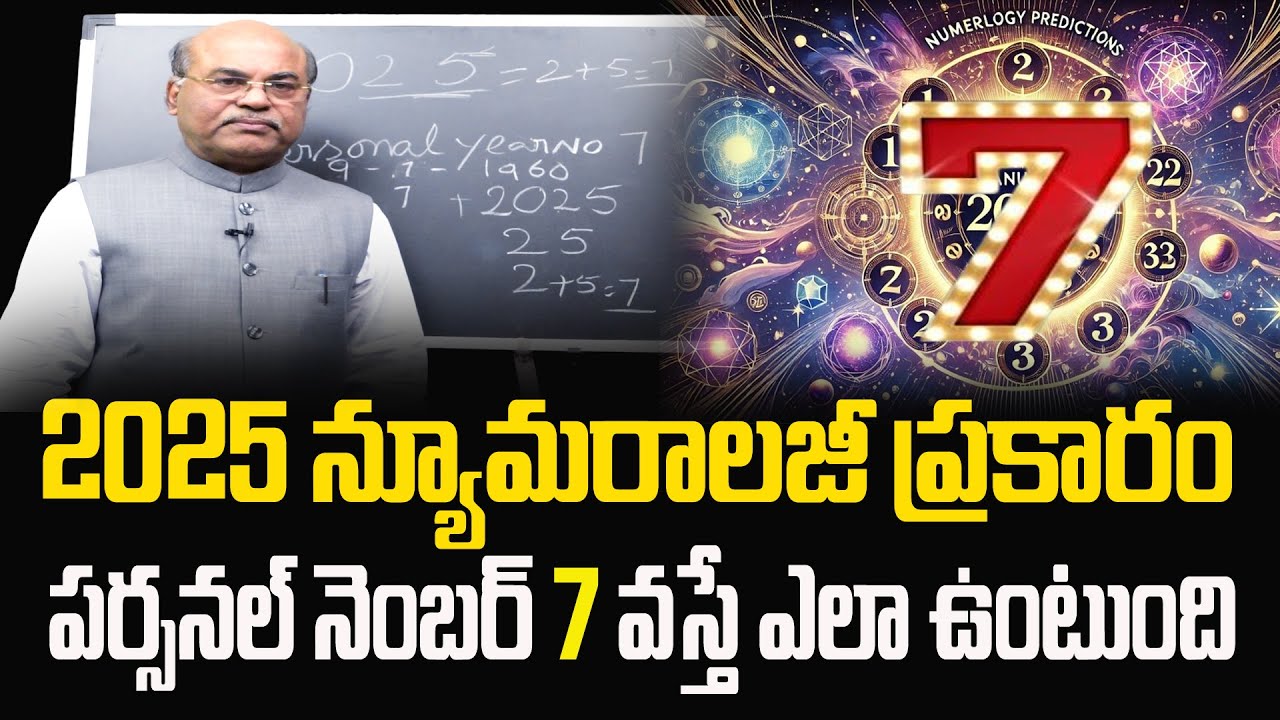 Top Qualities of people with 7 as personal year | Famous numerologist ...