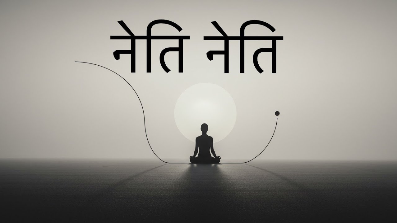 Neti Neti – The Path of Dissolving Identity | Indian Philosophy | Hindi ...