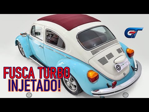 MARAVILHOSO! FUSCA TURBO 1986 INJETADO , PROJETO OGRO'S GARAGE - YouTube