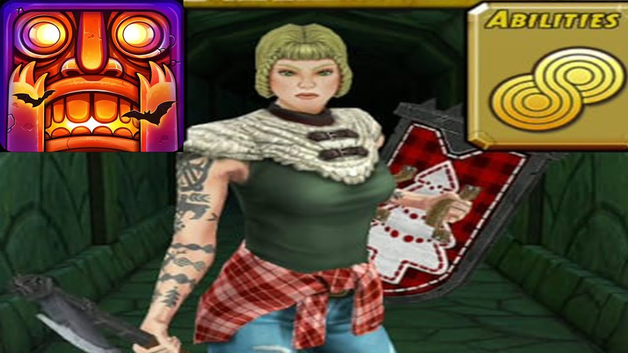 Temple Run 2 FREYA COLDHEART FORESTER - SPOOKY RIDGE MAP - YouTube