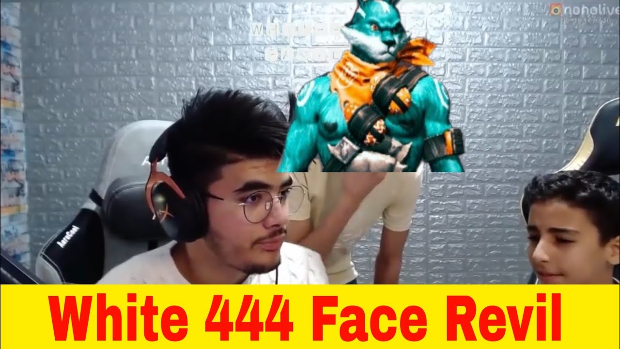 White 444 Face Revil - YouTube
