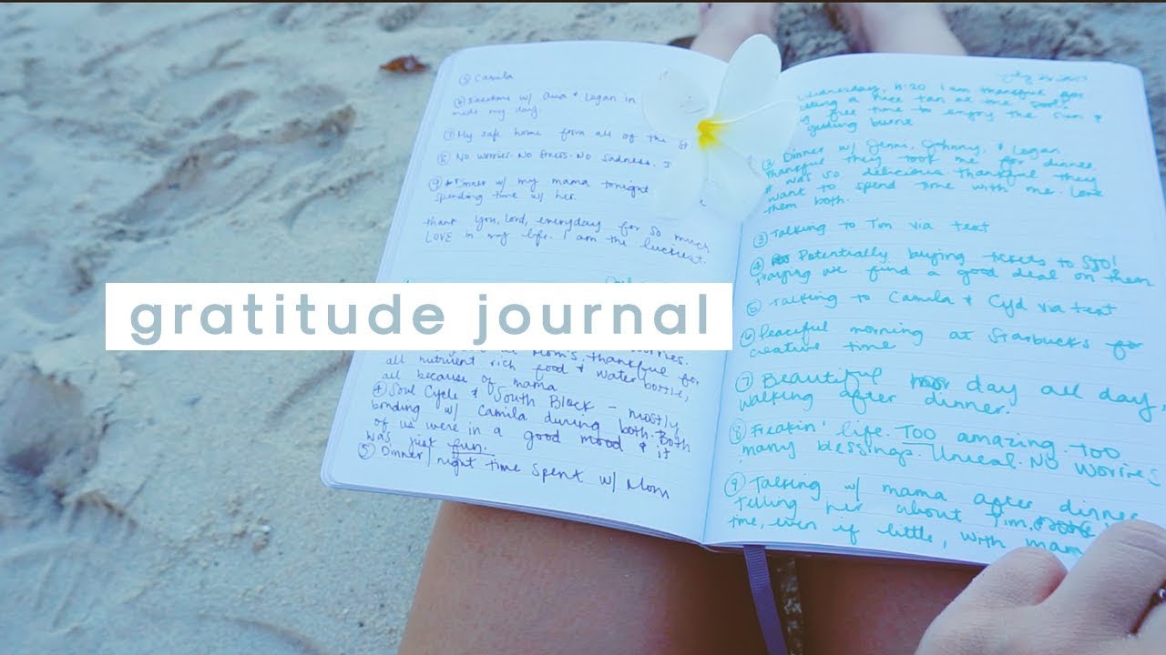 Gratitude Journal | Daily Journaling Inspired by Oprah - YouTube