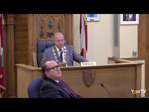 Mayor Mitch Panciuk statement during council - YouTube