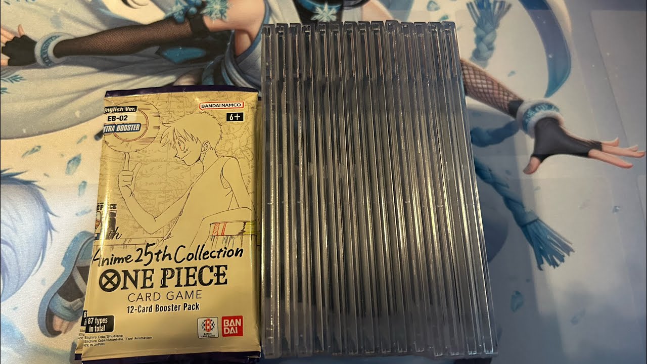 PSA Graded cards showcasing and Opening a stack of One Piece 25th Anime ...