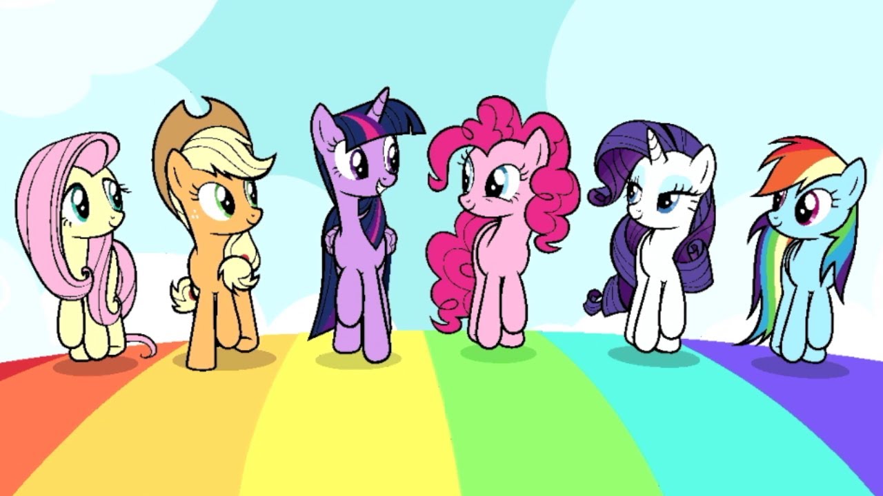 My Little Pony Color By Magic - Epic Coloring & Decorate the Museum ...