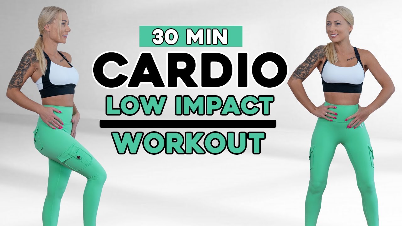 30 Min CARDIO WORKOUT at Home | Low Impact Steady State | Liss Workout ...