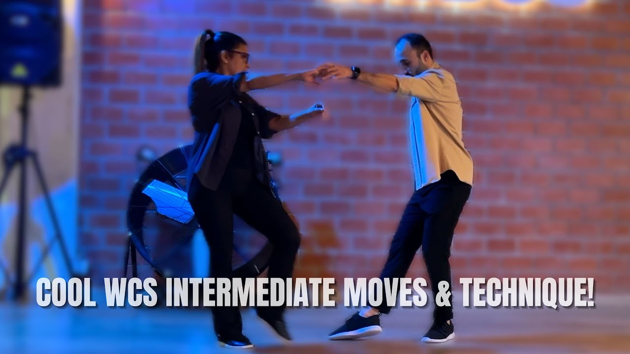 COOL Intermediate Moves & Technique! West Coast Swing - YouTube