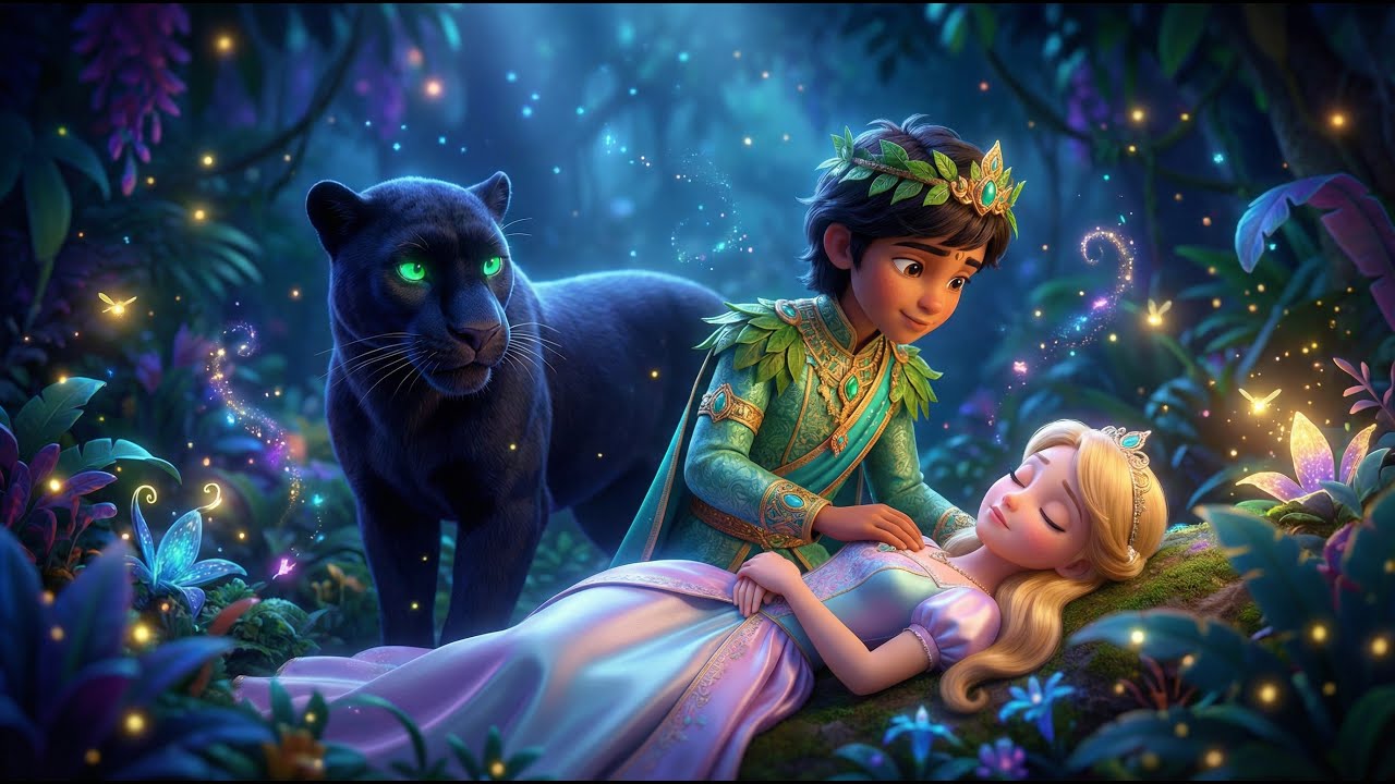 The Jungle Prince Awakens the Sleeping Princess | A Magical Indian ...