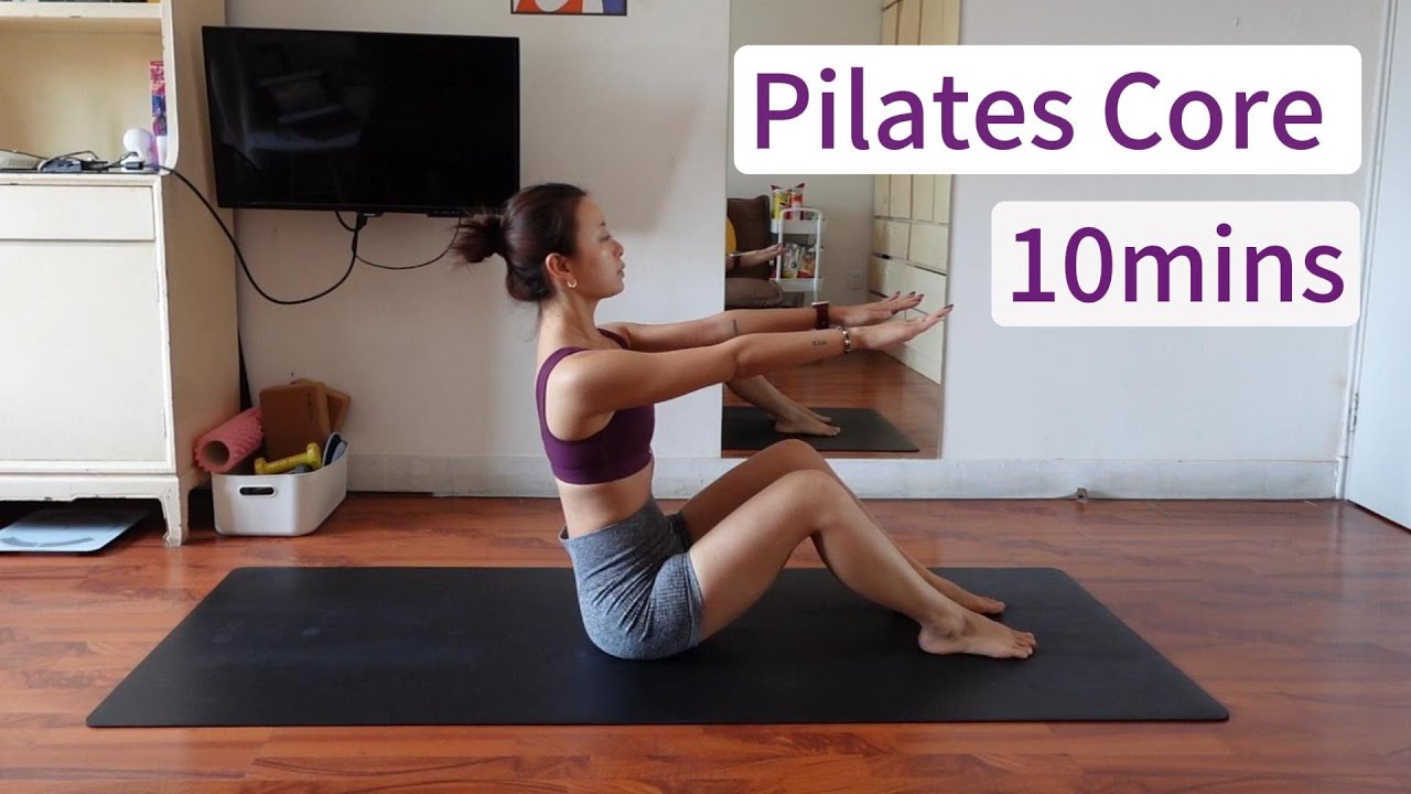 10 MIN PILATES CORE WORKOUT｜ACTIVATE YOUR CORE ｜TONED ABs AND LEAN BODY ...